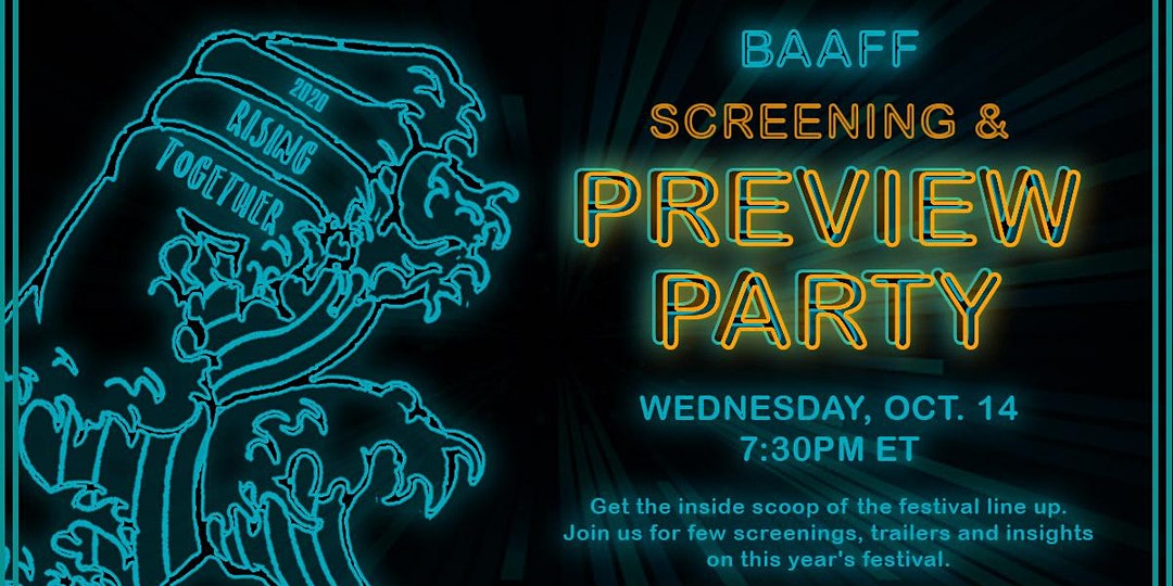 2020 BAAFF Screening & Preview Party (FREE | Now Virtual) [10/14/20]