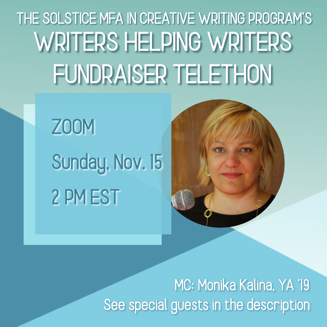 Writers Helping Writers Fundraiser Telethon [11/15/20]