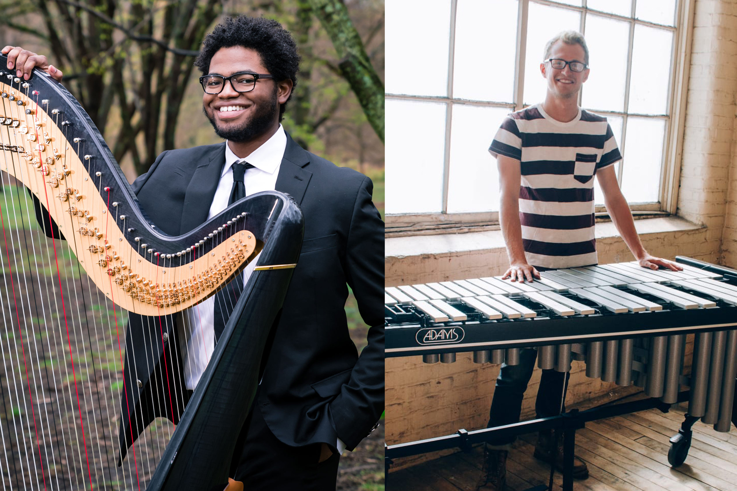 Celebrity Series at Home: Charles Overton and Julian Loida: Harp and ...