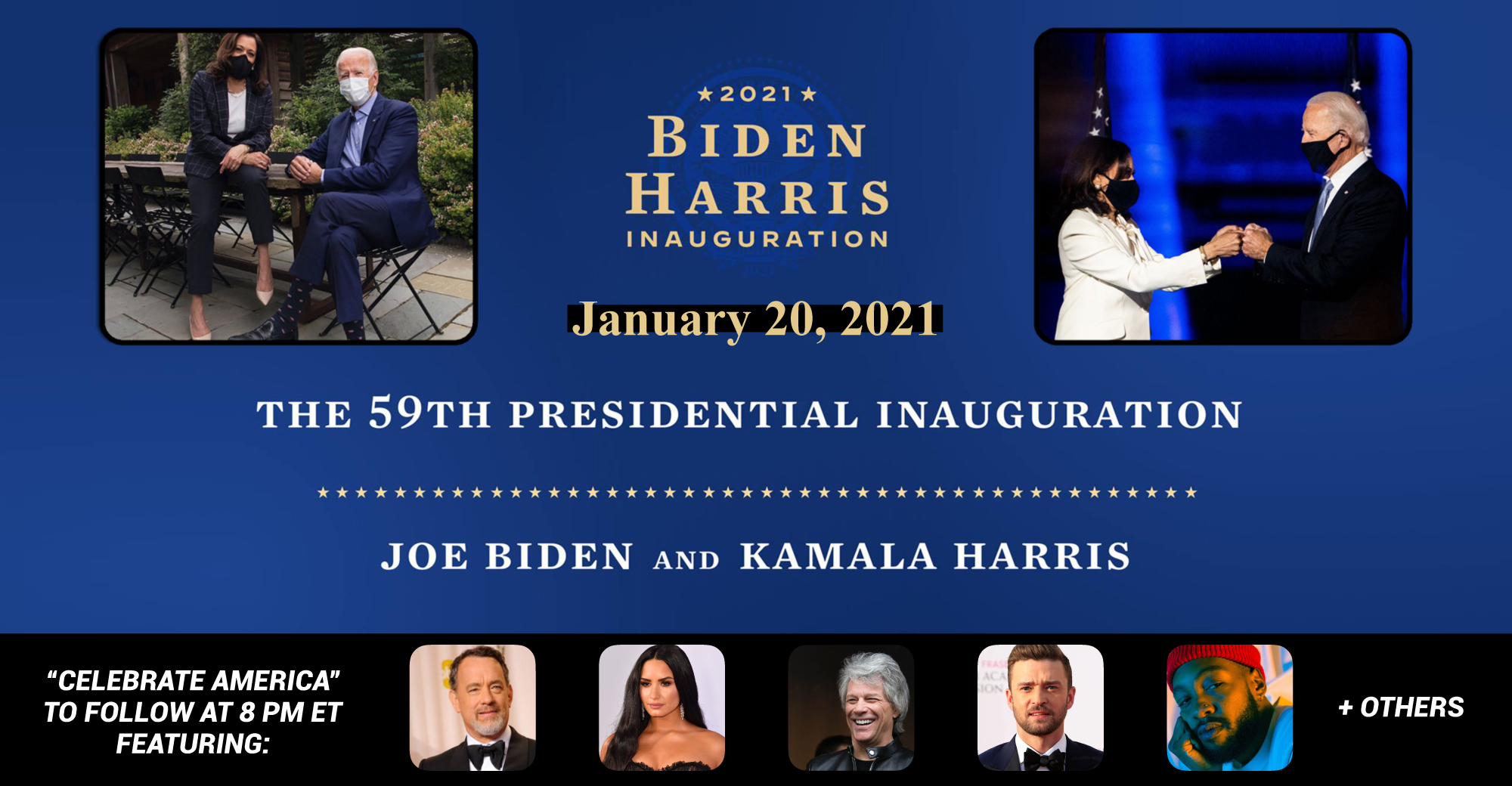 The Official Presidential Inauguration of Joe Biden & Kamala Harris [01 ...