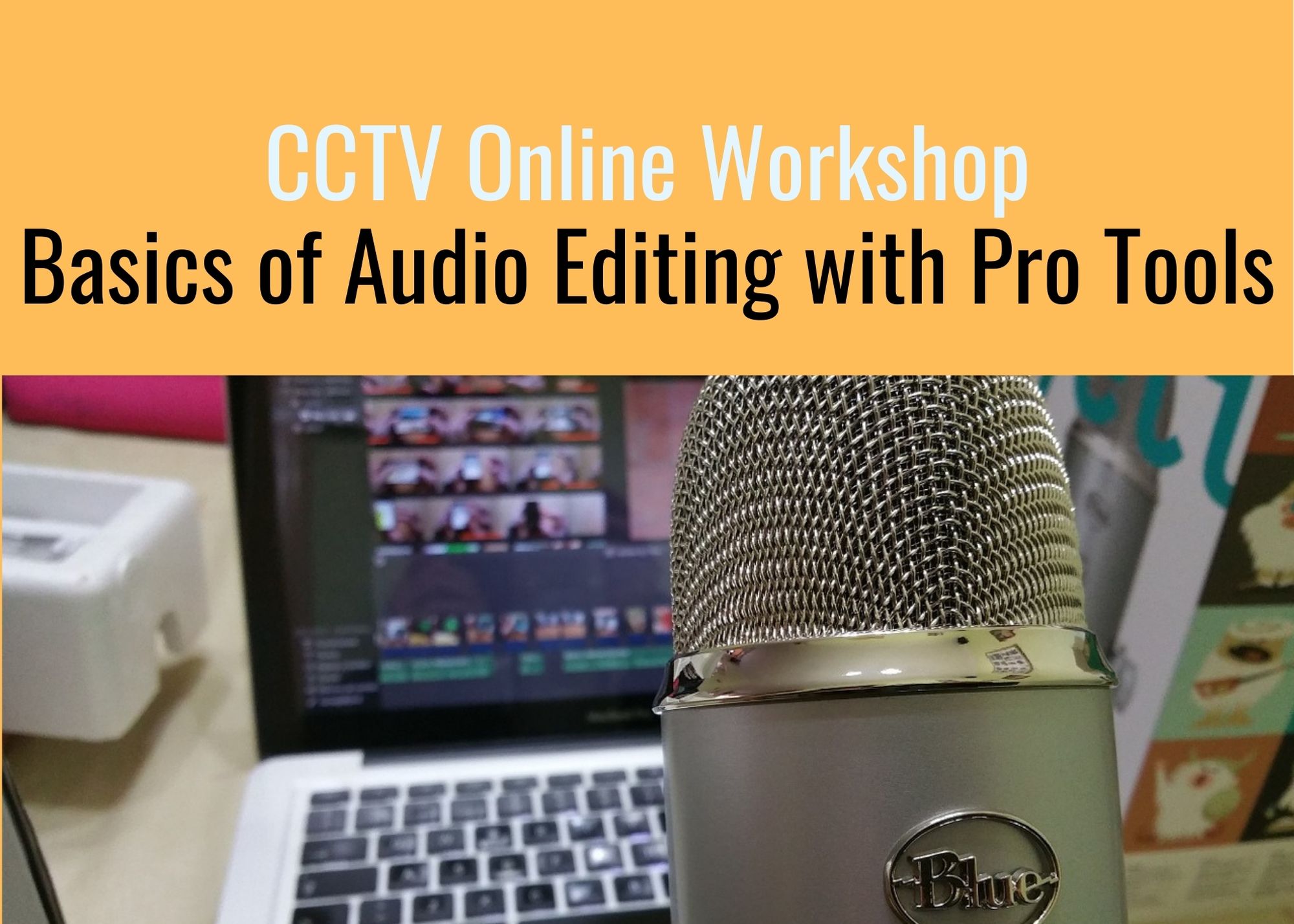 Online: Basics of Audio Editing with Pro Tools [05/13/21]