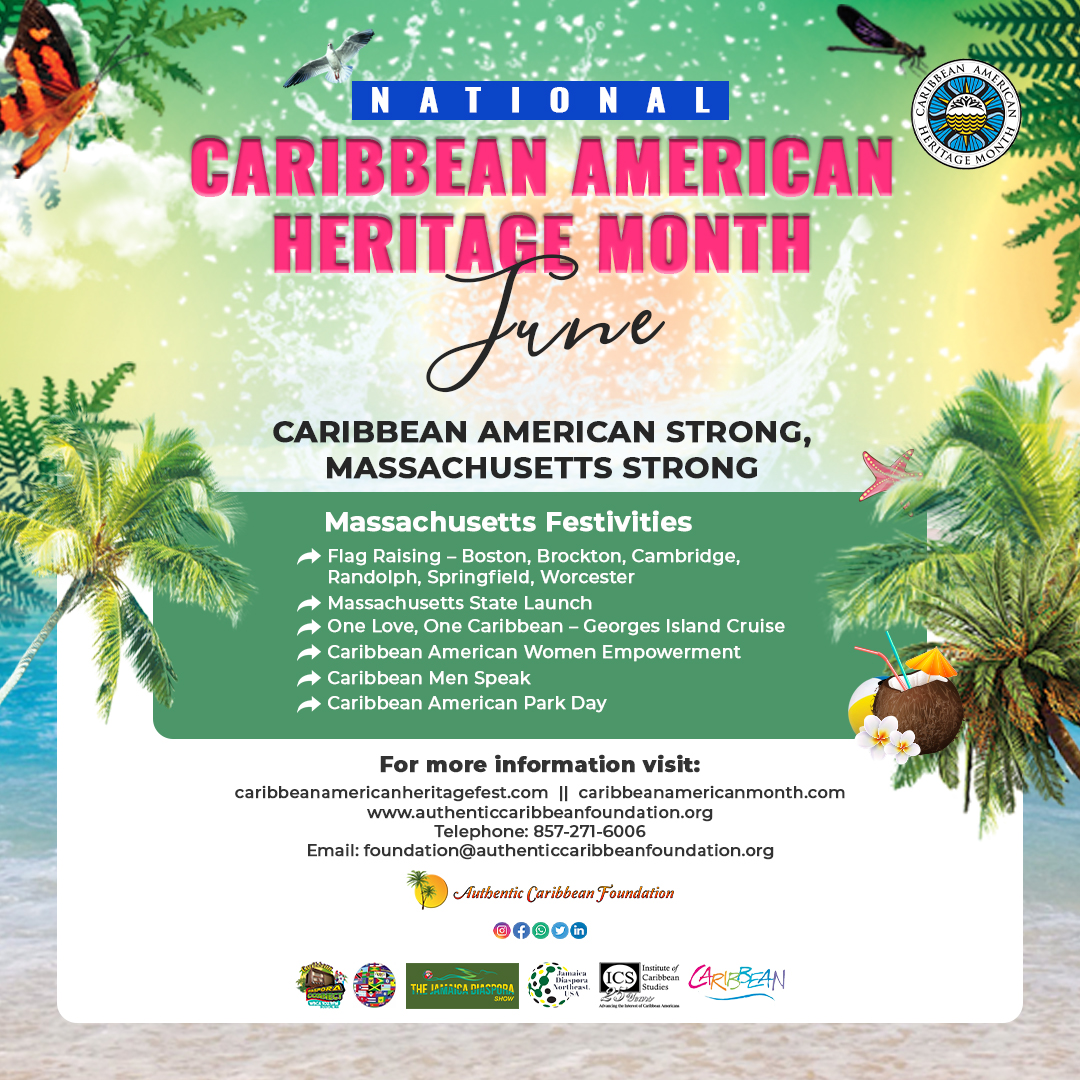 National Caribbean American Heritage Month Massachusetts Launch [06/03/21]