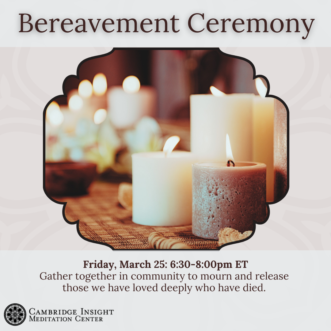 Community Bereavement Ceremony [03/25/22]