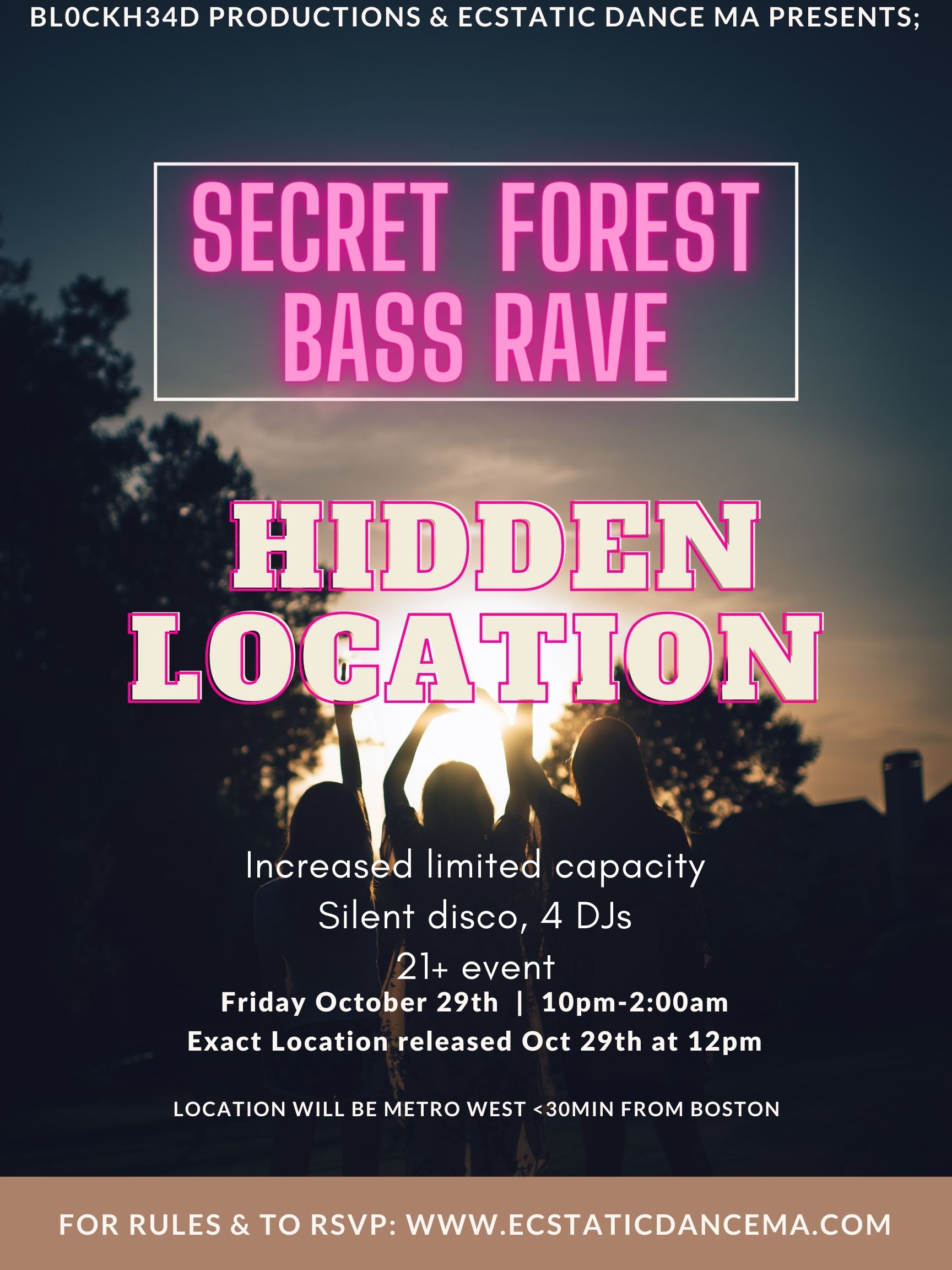 Secret Forest Bass Rave [10/29/21]